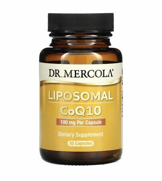 Dr. Mercola Коэнзим Q10 убихинон 100 мг 30 капсул