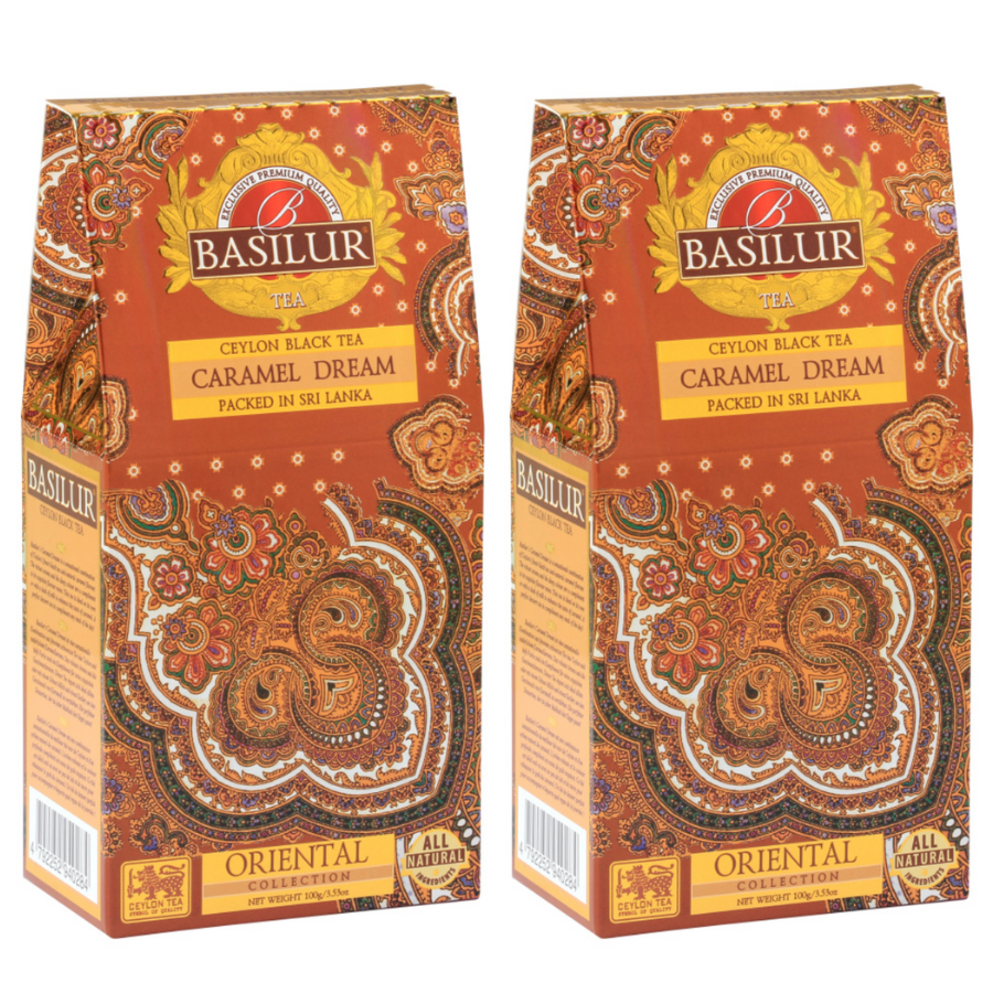 Чай черный Базилур Карамельная Мечта 100 грамм 2 штуки