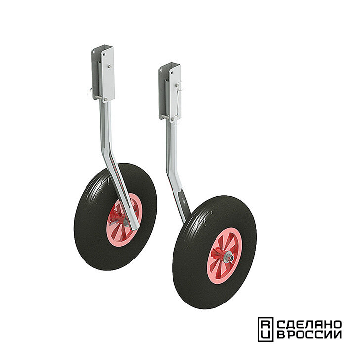 Комплект колес транцевых удлиненных усиленных для НЛ типа "Ротан" 310 мм