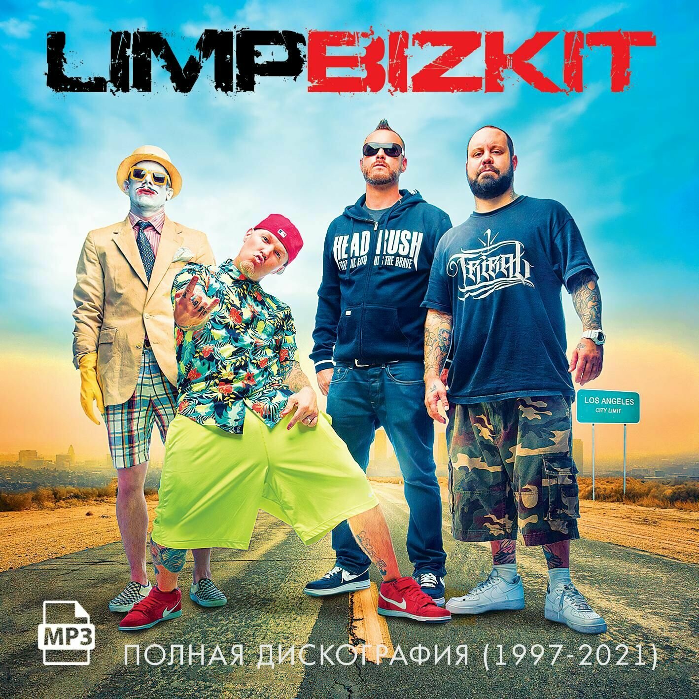 Limp Bizkit Полная дискография (1997-2021) (Сборник CDR) (MP3)