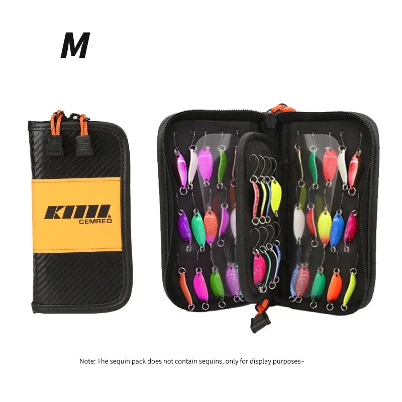 Сумка-кошелек для рыбалки, джиг-спиннер с блестками, приманка, сумка для хранения рыбалки, портативная большая вместительная рыболовная снасть, аксессуары, сумка Pesca