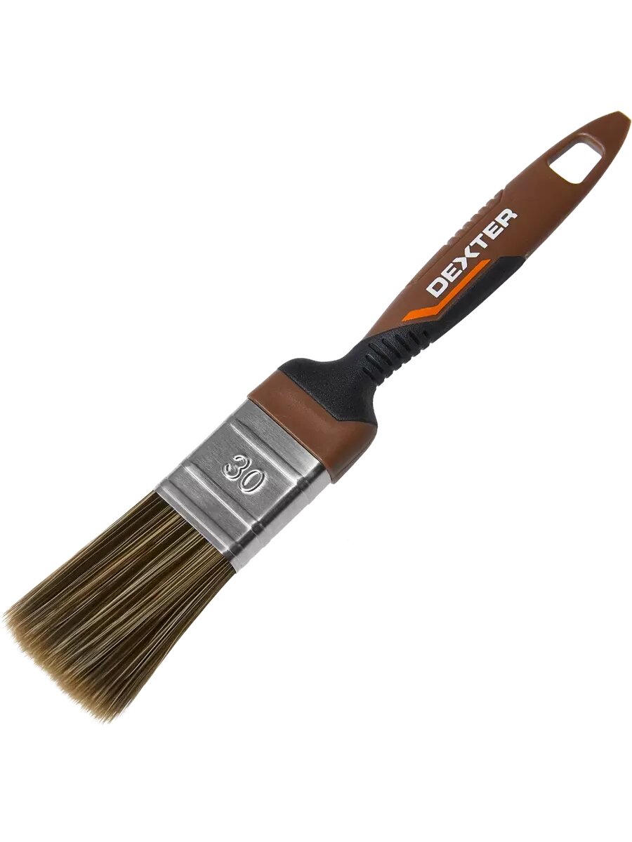 Кисть для лаков и антисептиков 30 мм