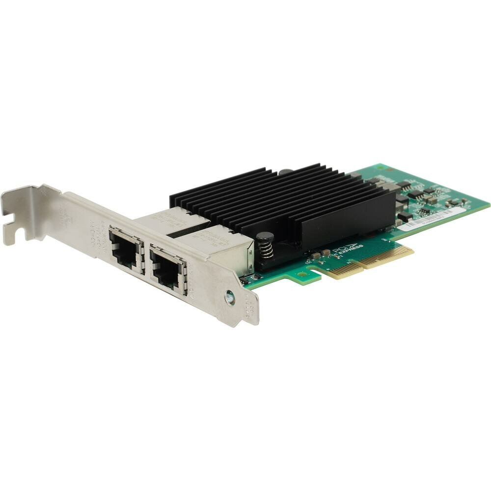 Сетевая карта Intel X550T2 2xRJ45 10Gb/s PCI-E 3.0x8 Low Profile Bulk