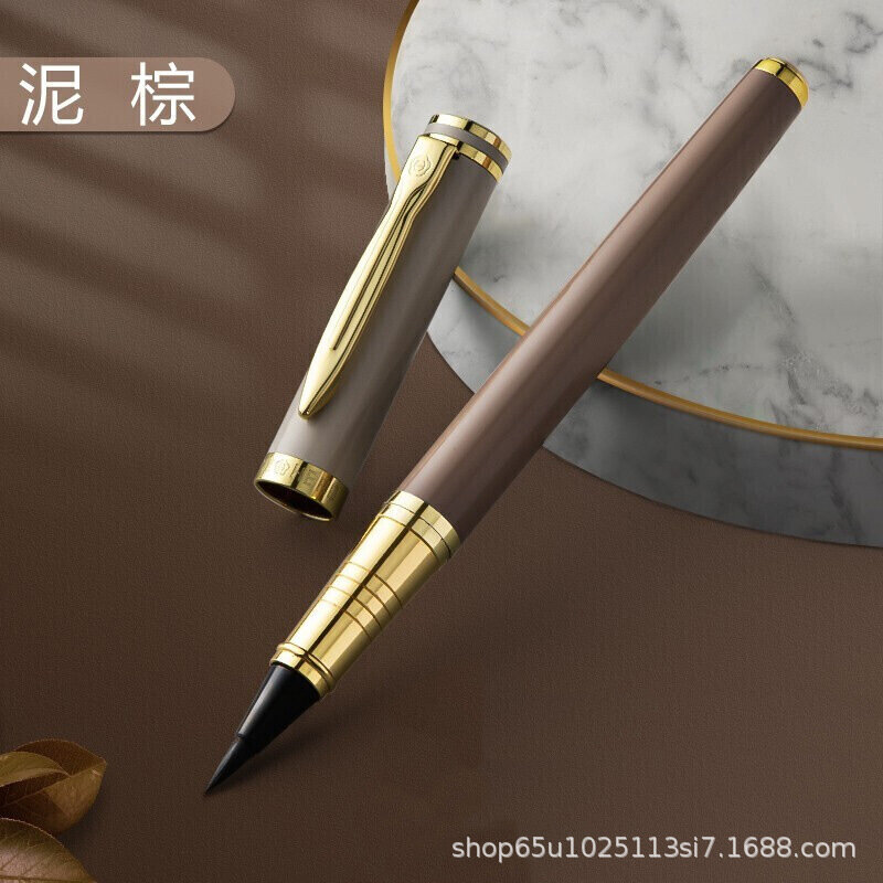 Кисть для каллиграфии Hero pen, коричневая