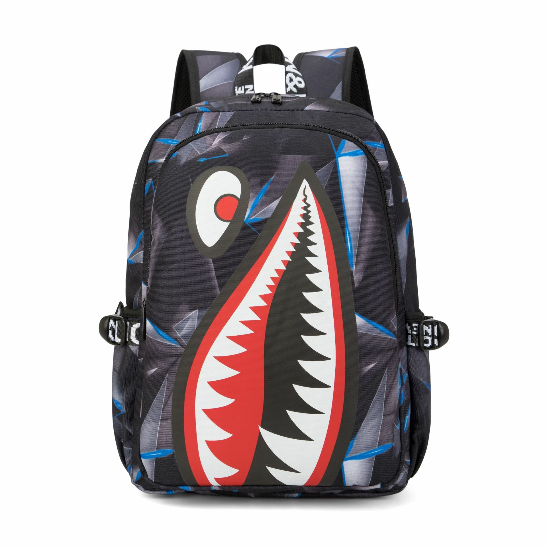 Рюкзак "Shark Schoolbag", трансграничная ткань, лазерно-синий, Comfort Edition