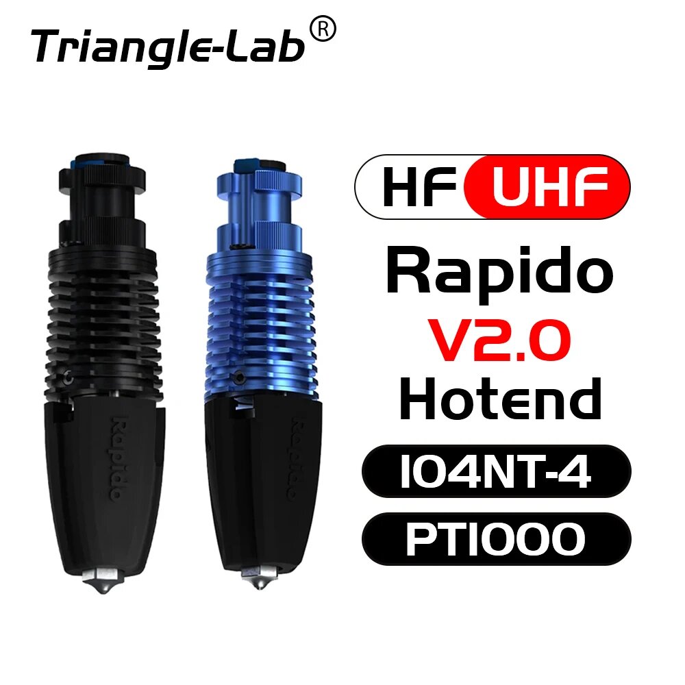 Rapido 2.0 PT1000 HF Blue Hotend для 3D-принтера — фото 1