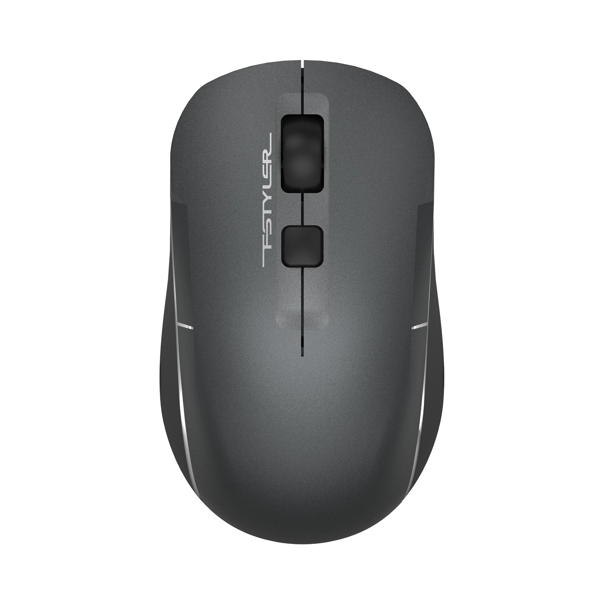 Мышь A4Tech Fstyler FB26CS Air2, серый/черный (fb26cs air2 smoky grey)