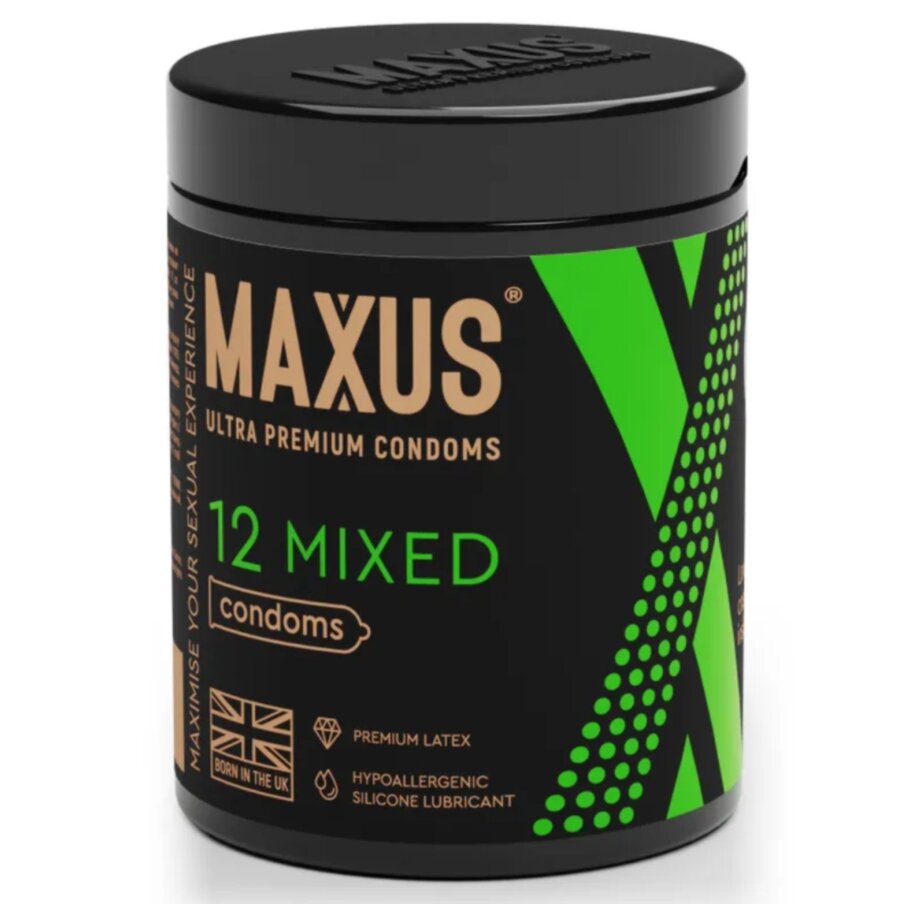 Презервативы ультратонкие MAXUS Ultra Thin № 12 X-Edition, 12шт