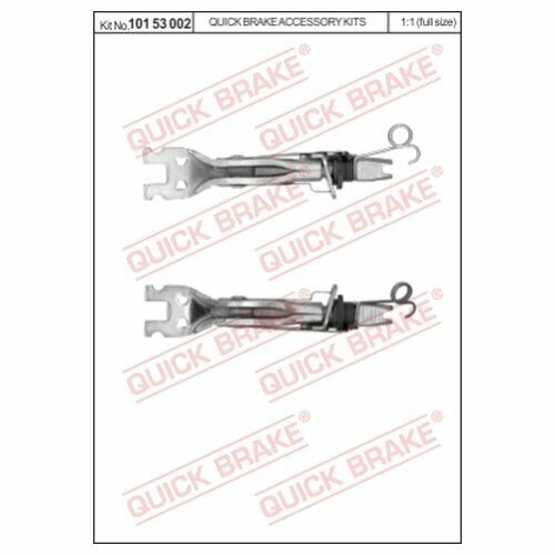 Комплект регулятора, барабанный тормозной механизм Quick Brake 10153002