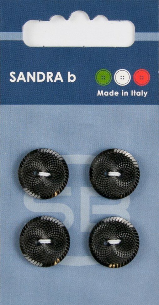 #CARD145 Пуговицы Sandra 4 шт
