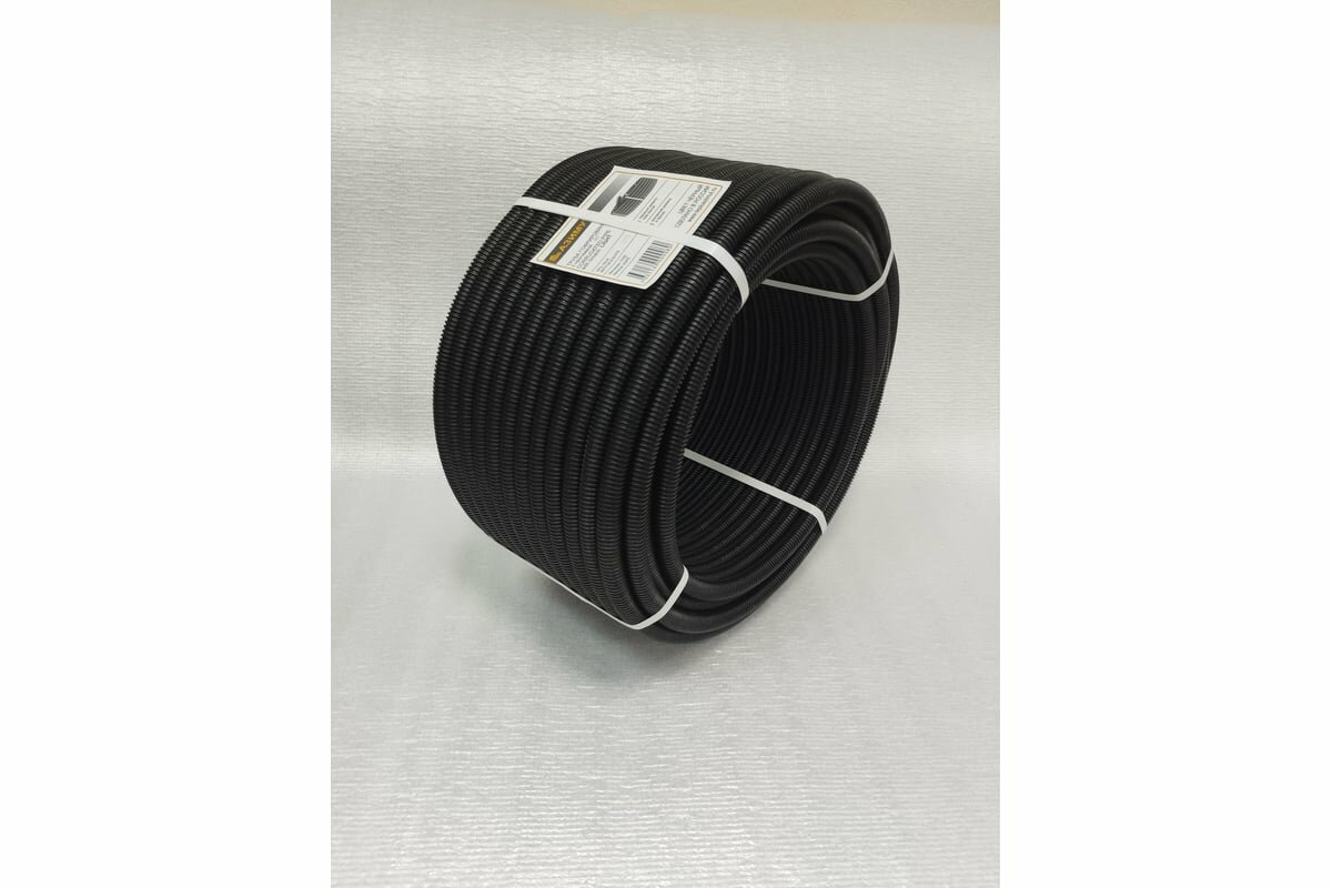 ООО "Азимут" Труба гофрированная d 20 ПНД черная азимут с зондом (50м) 00000001047