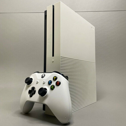 Игровая приставка Microsoft Xbox One S 1000 ГБ HDD, без игр, белый ...
