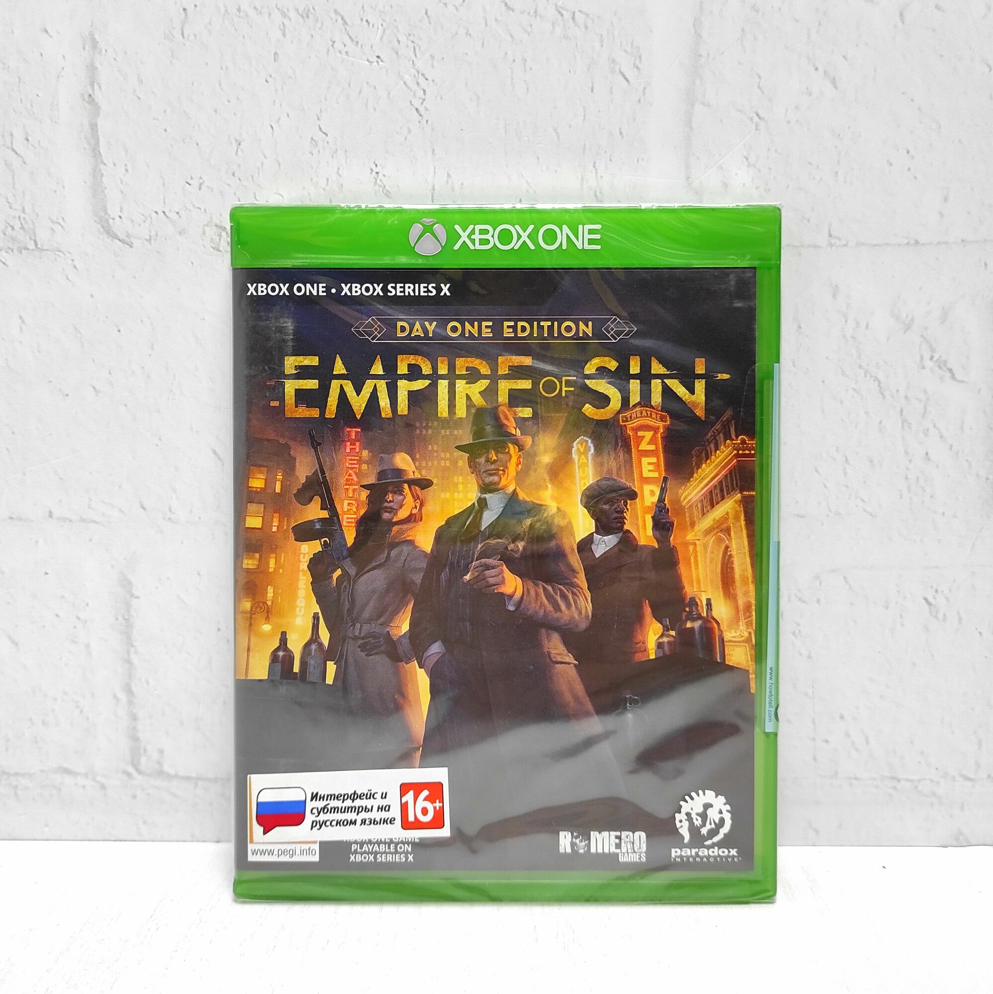 Empire of Sin Day One Edition Русские субтитры Видеоигра на диске Xbox One / Series