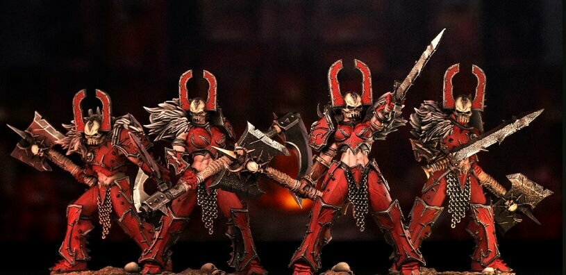 Warhammer 40000 Миниатюра Heavy berserkers