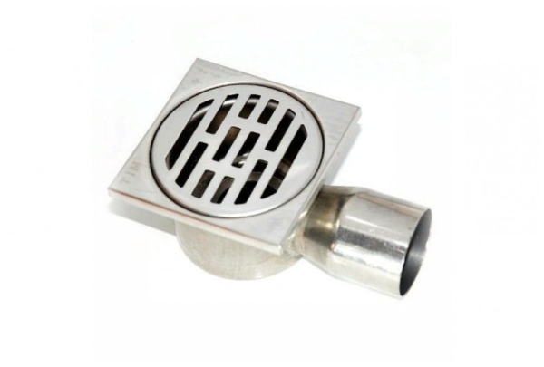 Трап нерж. ф50 10x10 углов