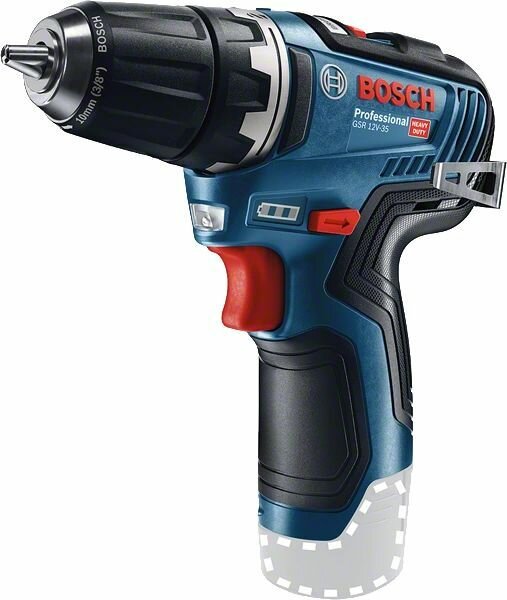 Дрель-шуруповерт аккумуляторная Bosch GSR 12V-35, арт. 06019H8000 (без АКБ и ЗУ)
