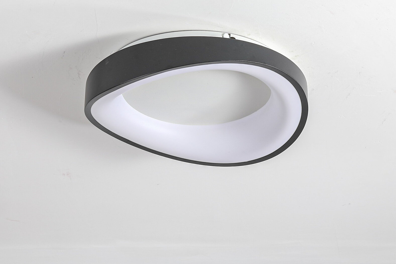 Cветильник светодиодный потолочный LED круглый c пультом (23858-D420-BK), LUCETY, площадь освещения 15 кв. м.