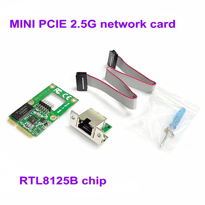 Great-Q 2.5G Мини PCI Express сетевая карта RTL8152B 2.5G