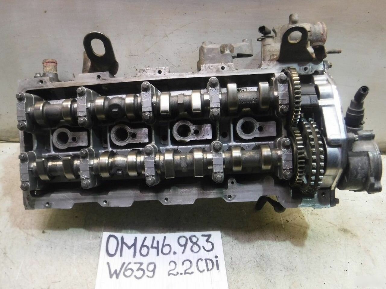 Головка блока (в сборе) Mercedes-Benz Vito W639 (2003—2010) 6110105220 6110160504