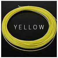 Электронный провод PTFE, посеребренный, 2/5/10 м 20AWG Sq0.5mm, Yellow, 2 meters