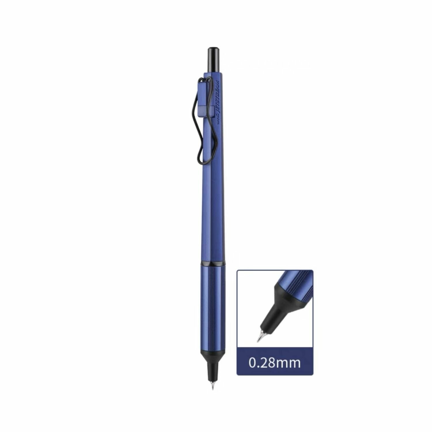 Ручка гелевая Uni JETSTREAM EDGE SXN-1003-28, черный чернила 0,28мм, 1 шт wanghaiyan