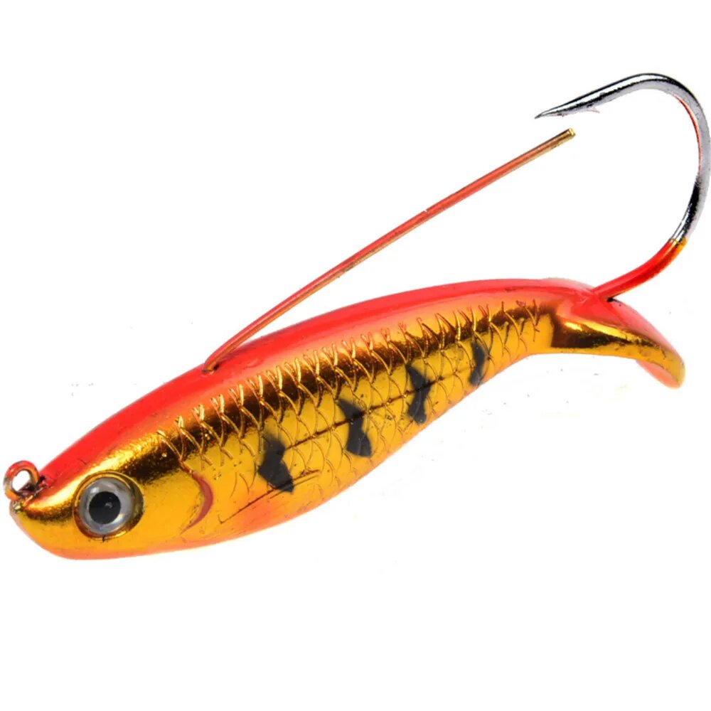 Блесна Fishinapot VIB, 8,5 см, Оранжевый (04)