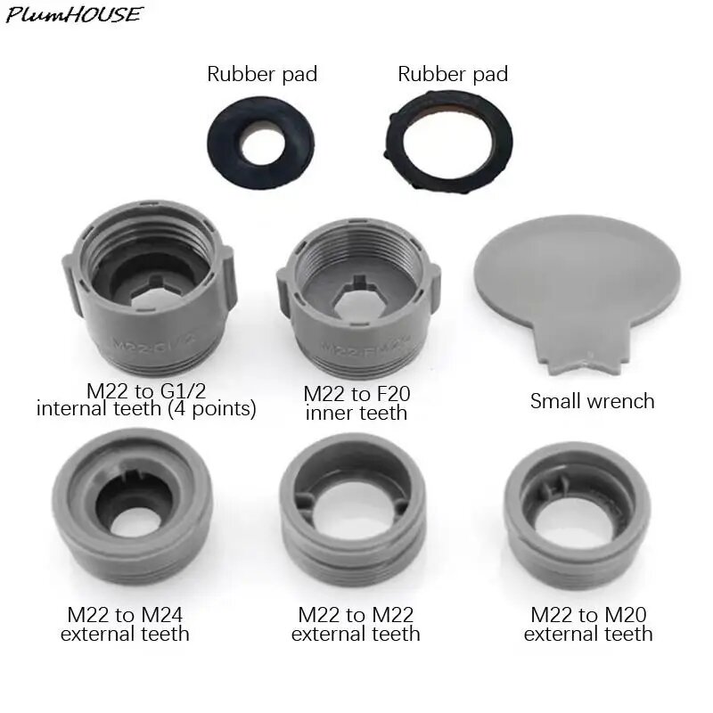 Комплект переходников для крана из АБС-пластика A