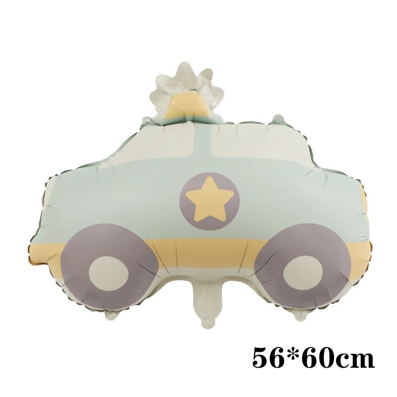 Шарик-самолет, 56*60 см, цвет car