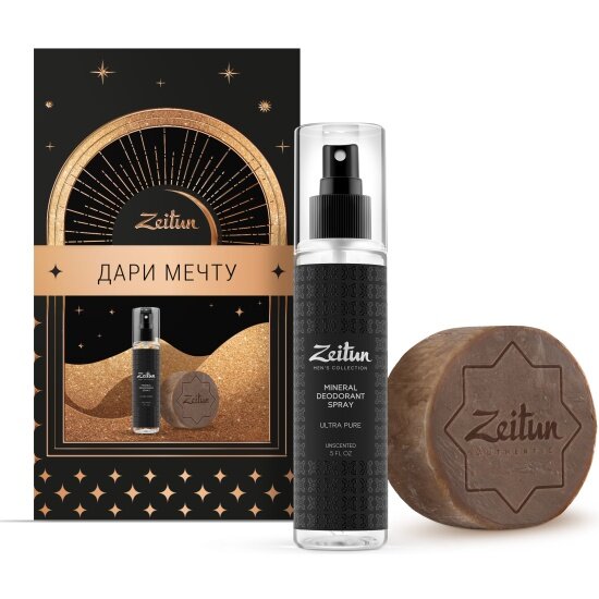 Подарочный набор Zeitun Классика ухода (дезодорант + мыло)