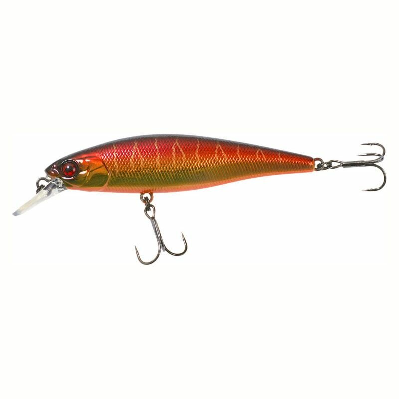 Воблер минноу на щуку/на головля/на судака/на окуня/на форель JACKALL Squad Minnow 95 цв. spawn tiger