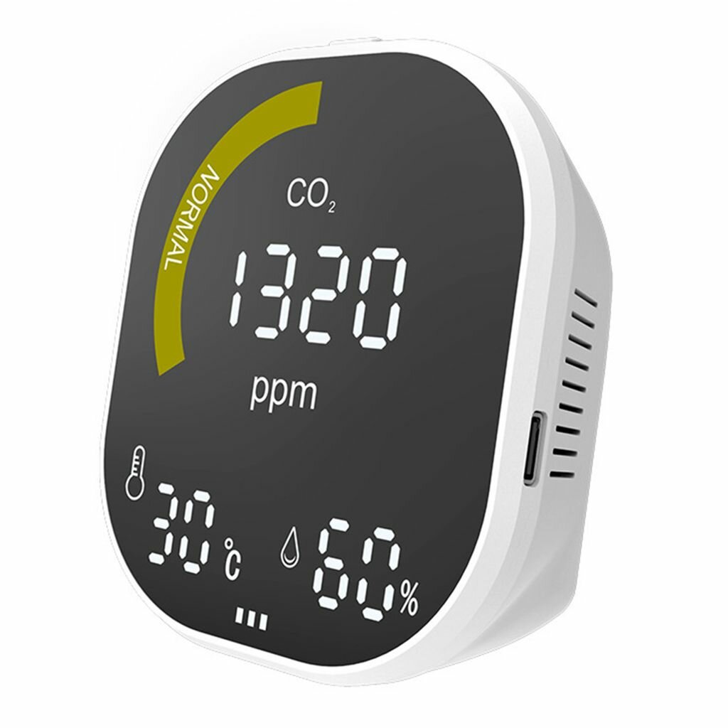 Портативный датчик качества воздуха co2