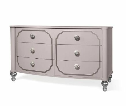 Комод Слониммебель "Вена", классический стиль, 6 ящиков, универсальный
