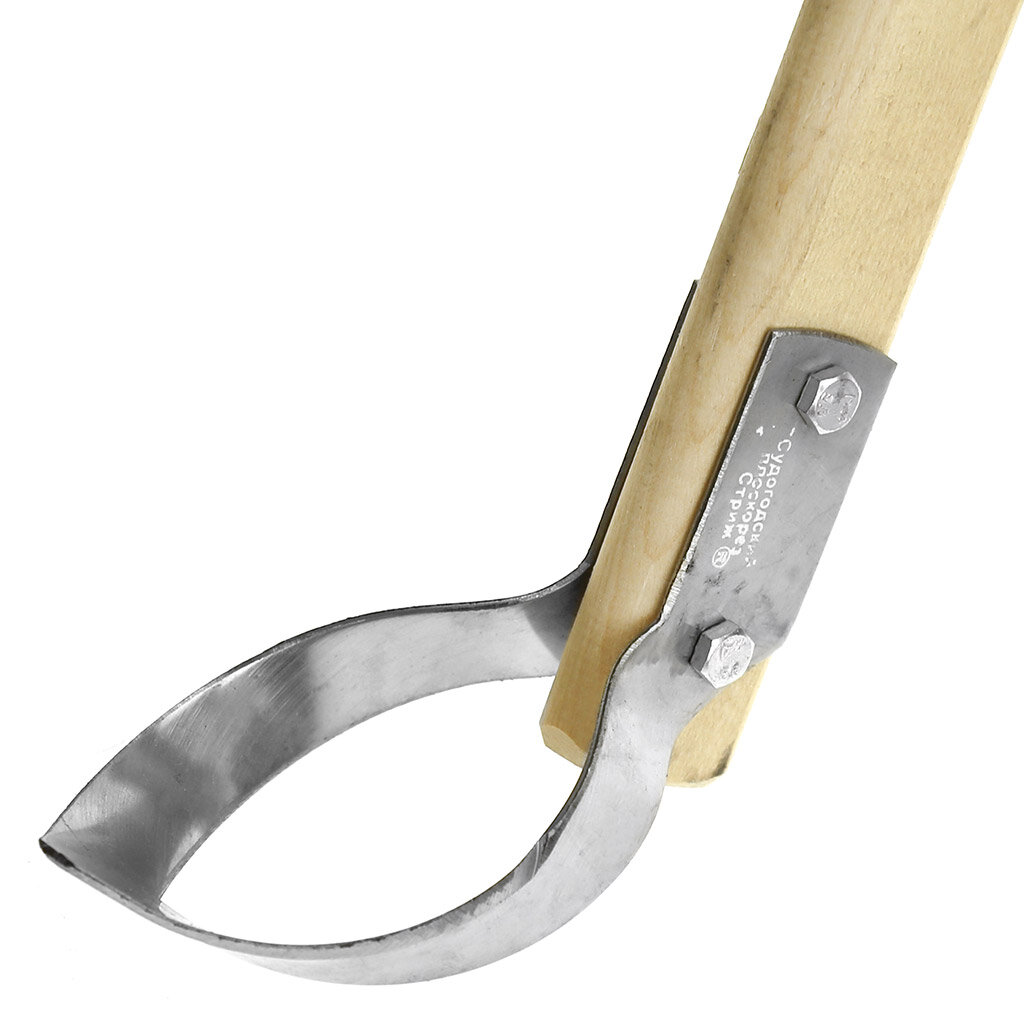 Плоскорез Домашняя Мода "Стриж малый", малое лезвие, деревянный черенок 80 см, глубина обрабатываемой почвы - 7 см (2105)