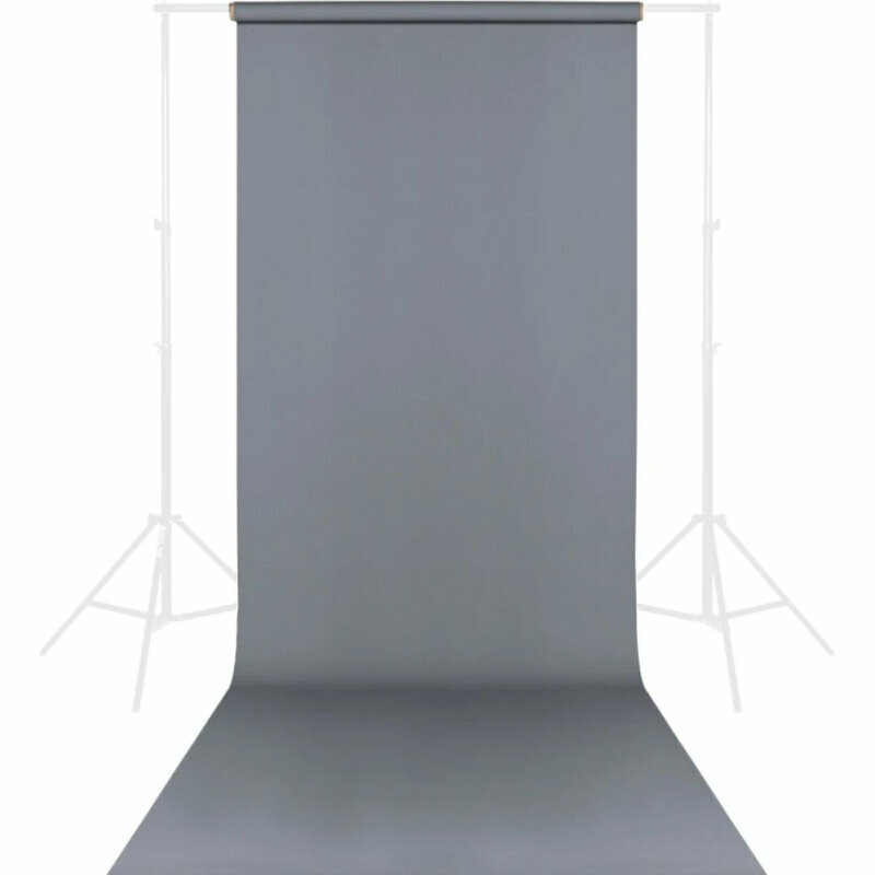 Фон бумажный Raylab 031 Storm Grey темно-серый 1,35х6м, 2199658