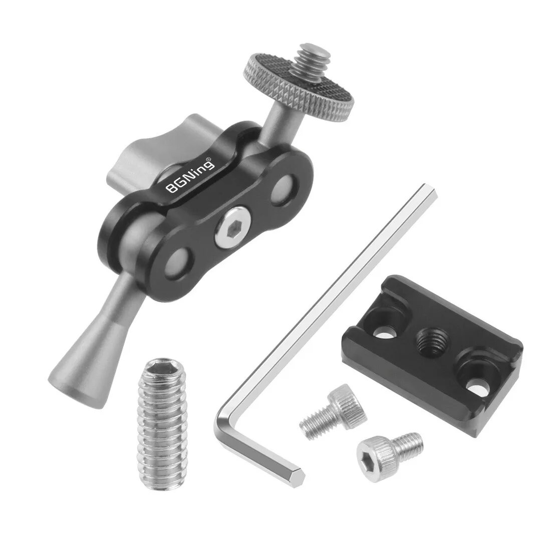 CNC регулируемый кронштейн для экшн-камер Fujifilm, GoPro, SOOCOO ComboA4 BGNing logo