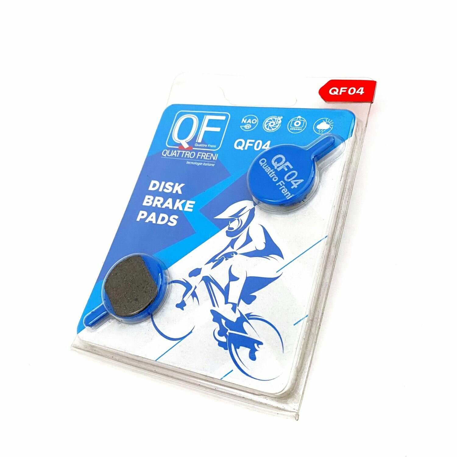 Quattro Freni Тормозные колодки Quattro Freni QF04, цвет Синий