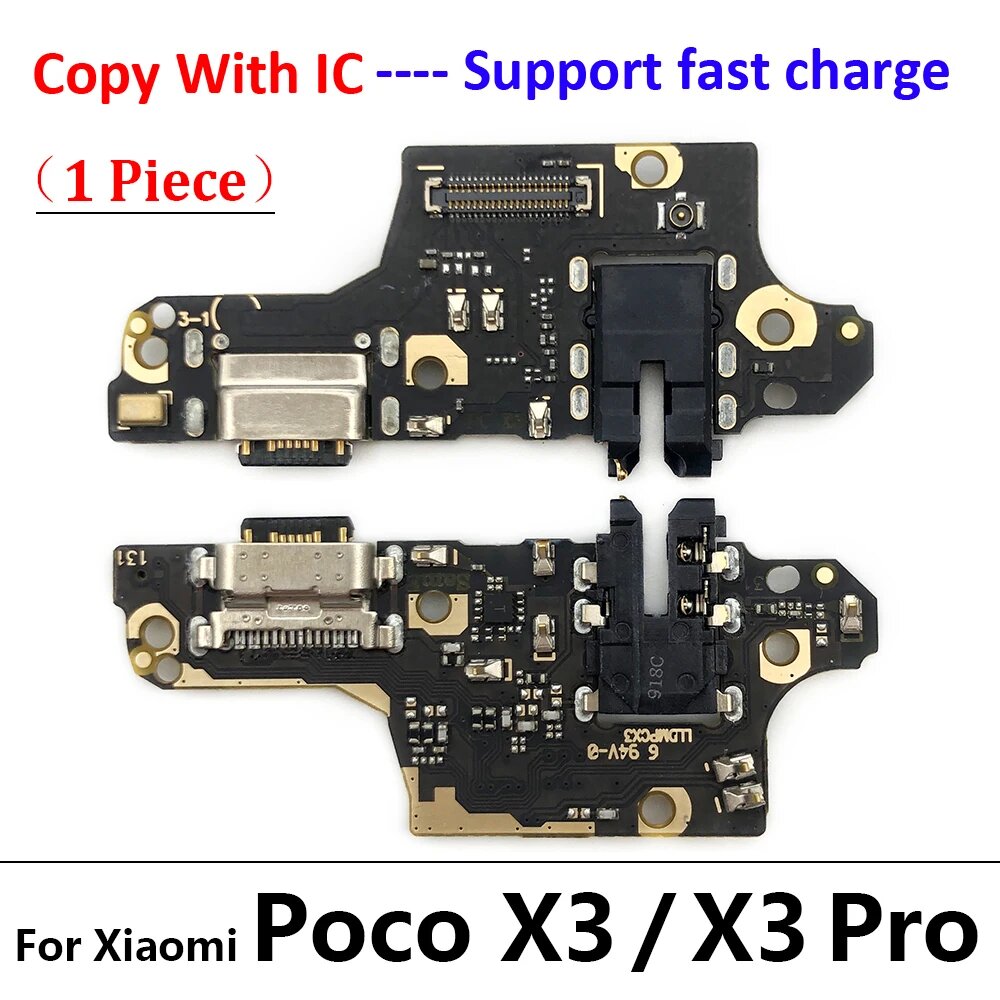 Плата USB-разъема для Xiaomi Poco X3 / X3 Pro