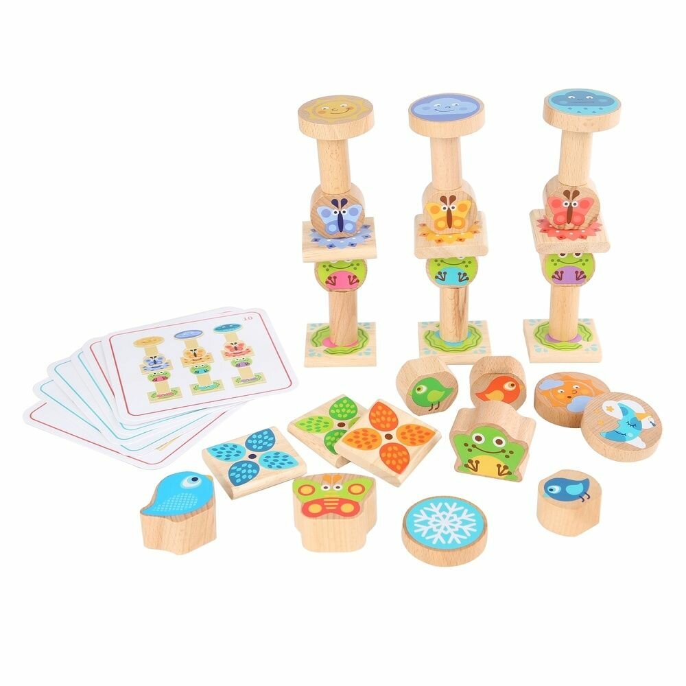 Игра-балансир Lucy&Leo "Маленькие друзья", дерево, от 3 лет