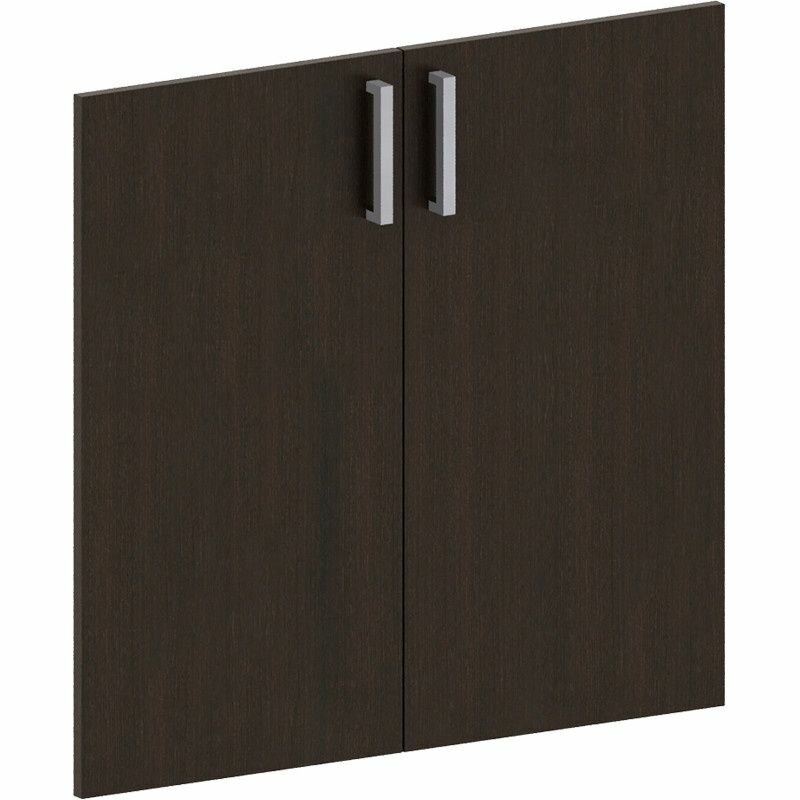 Двери для шкафа EASY TO LEAD низкие ДСП венге