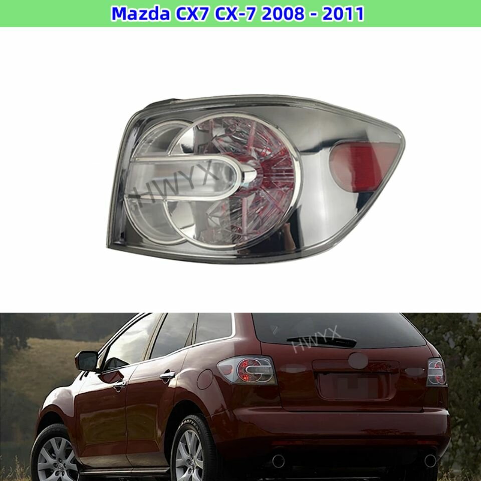 Задний фонарь автомобиля, сигнал рулевого управления стоп-сигнала, в сборе, подходит для Mazda CX7 CX - 7 2008 2009 2010 2011