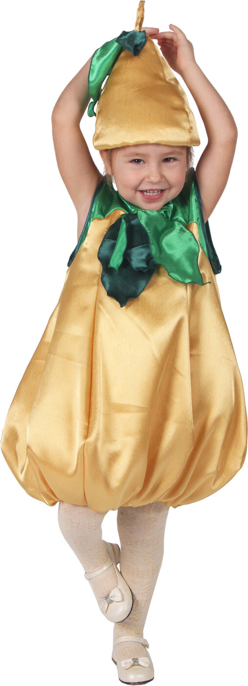 Детский карнавальный костюм Груша (р.122-134) - яркий и сочный образ