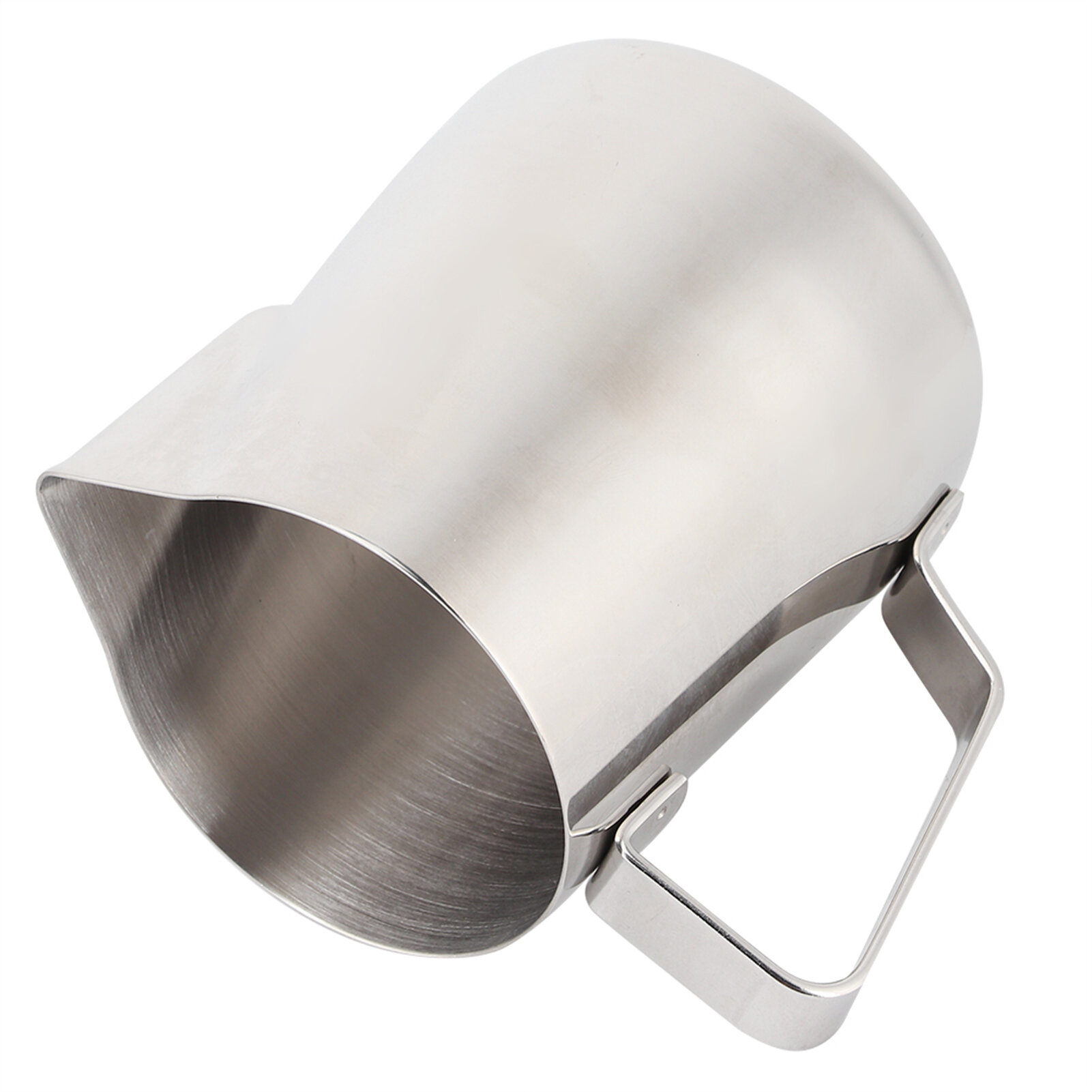 Чашка из нержавеющей стали для вспенивания молока, художественный кувшин для кофе, кувшин для латте, кружка для домашней кофейни, использование 350 мл