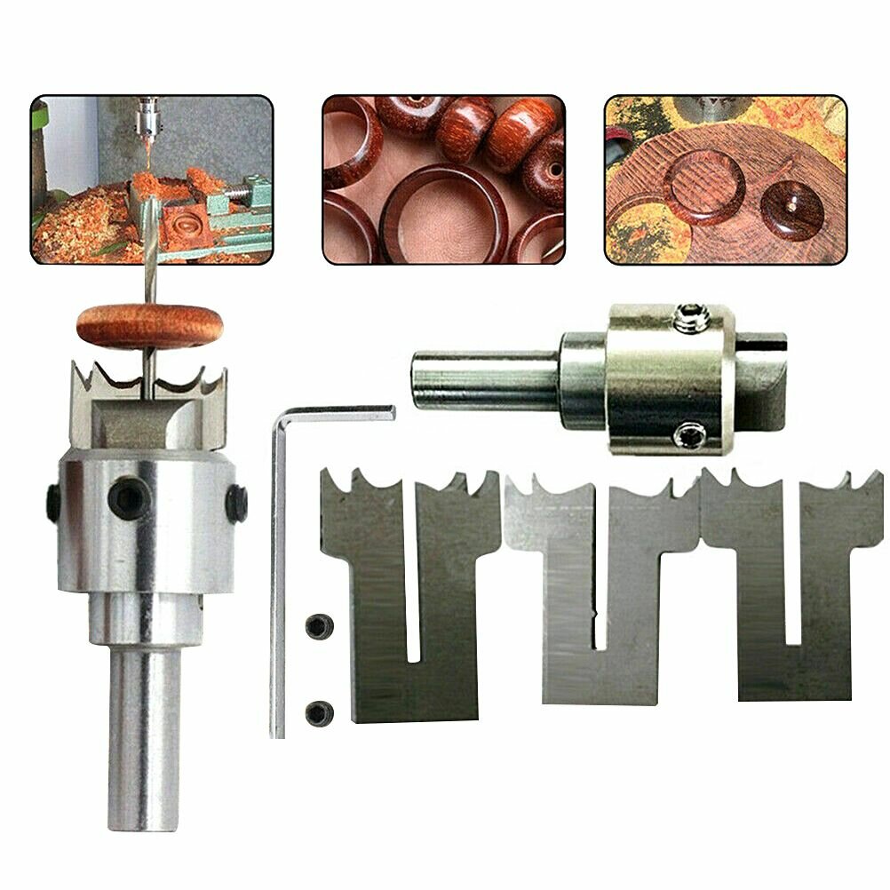 Набор для изготовления деревянных колец, 6 шт, стальные сверла, бытовой инструмент сделай сам , для изготовления персонализированных деревянных колец, ювелирных изделий