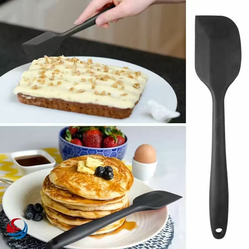 Набор силиконовых лопаток для кухни, 6 предметов — для готовки, выпечки и блинов, термостойкие кухонные аксессуары