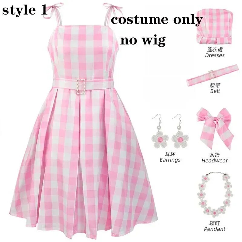 Костюм Барби HOMCHEE TRENDS COS для женщин и девочек Women L, style 1 costume