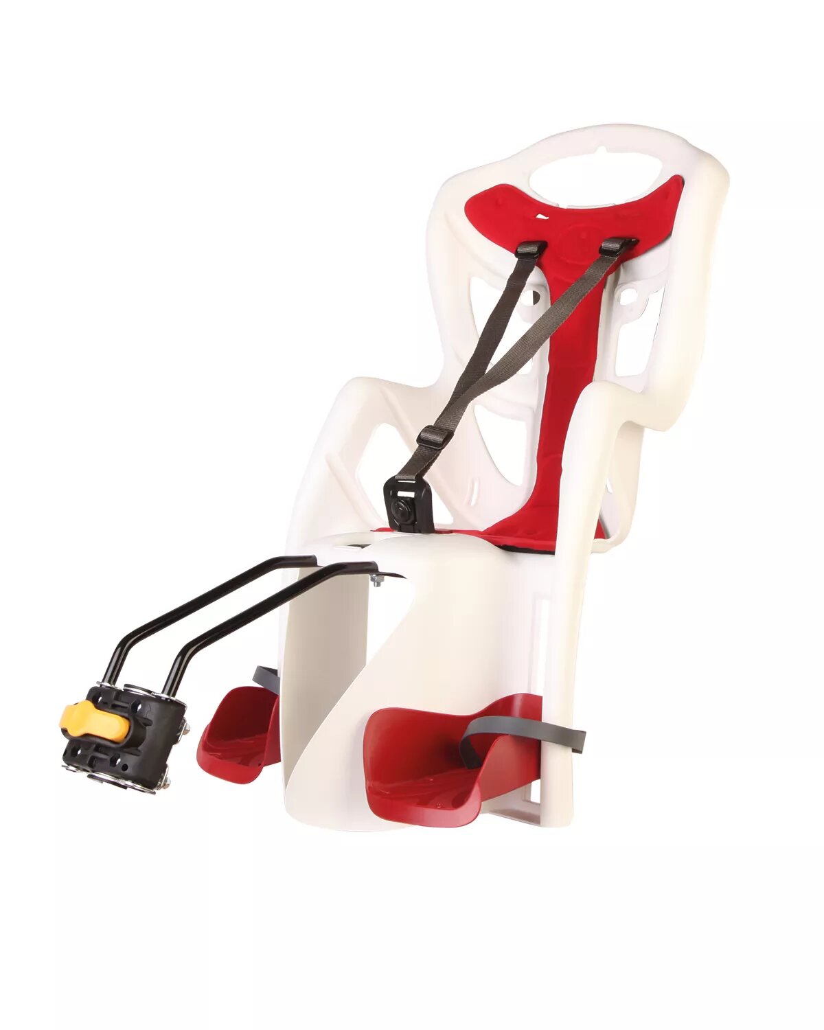 Детское кресло Bellelli Pepe, на подседельную трубу, белое TUV