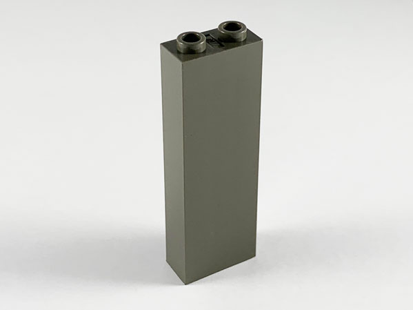 Деталь Lego Brick 1 x 2 x 5 - Blocked Open Studs or Hollow Studs 2454 Dark Gray U