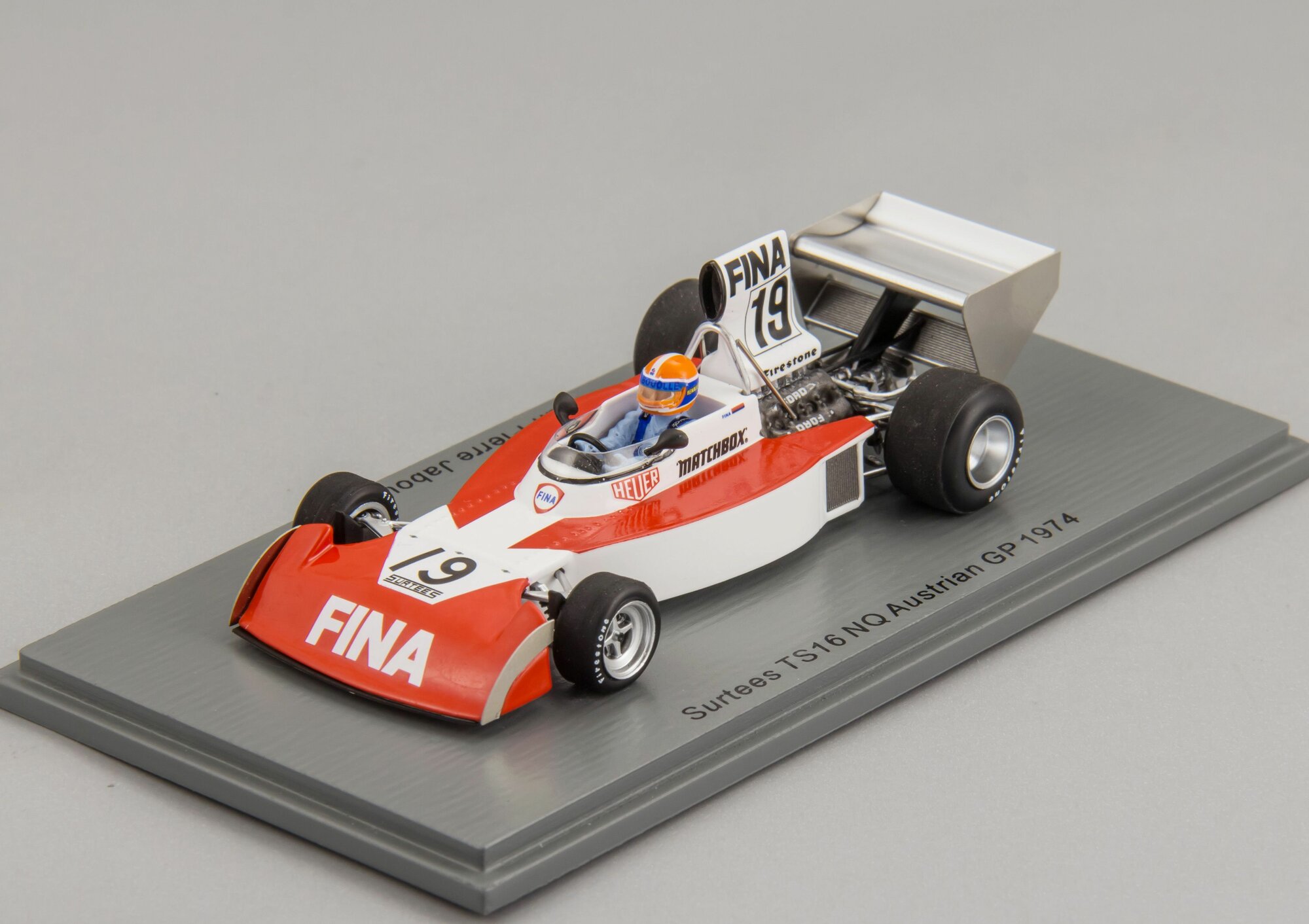 Масштабная модель Surtees TS16 #19 NQ Austrian GP 1974 Jean-Pierre Jabouille