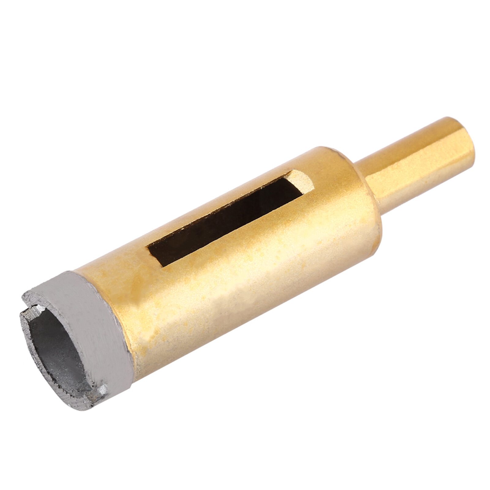 Алмазное сверло с окрашенной головкой для сверления отверстий в керамике, мраморе, стекле и камне (22 мм)