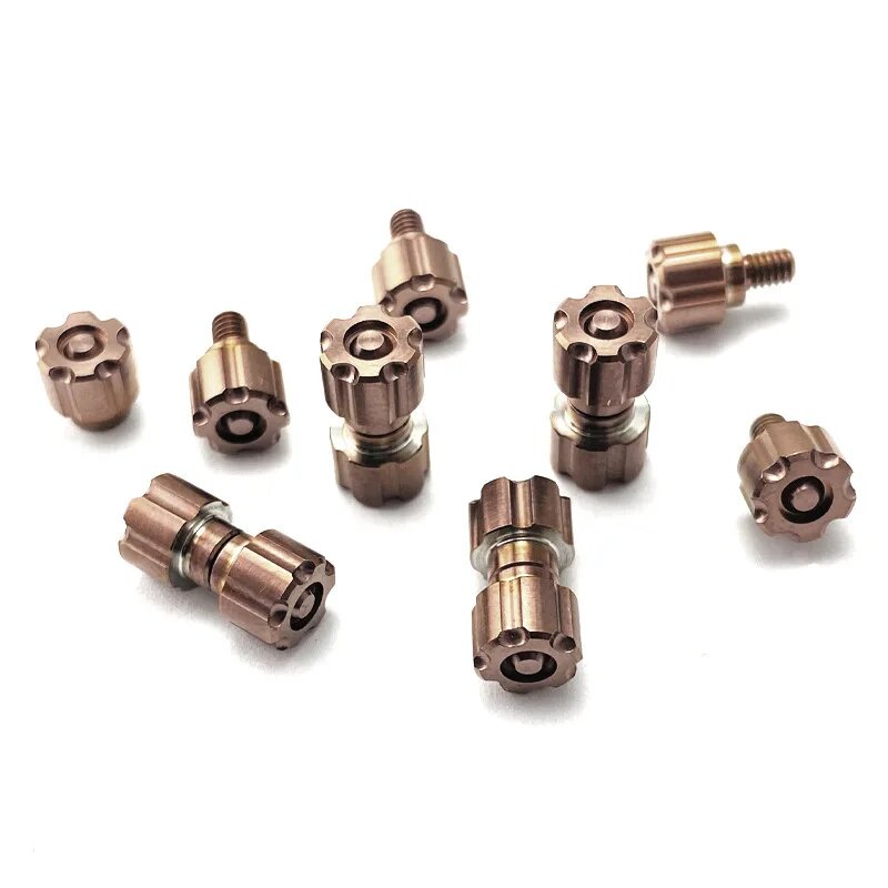 Шпильки из титанового сплава для складных ножей 3 Pairs, Rose Gold